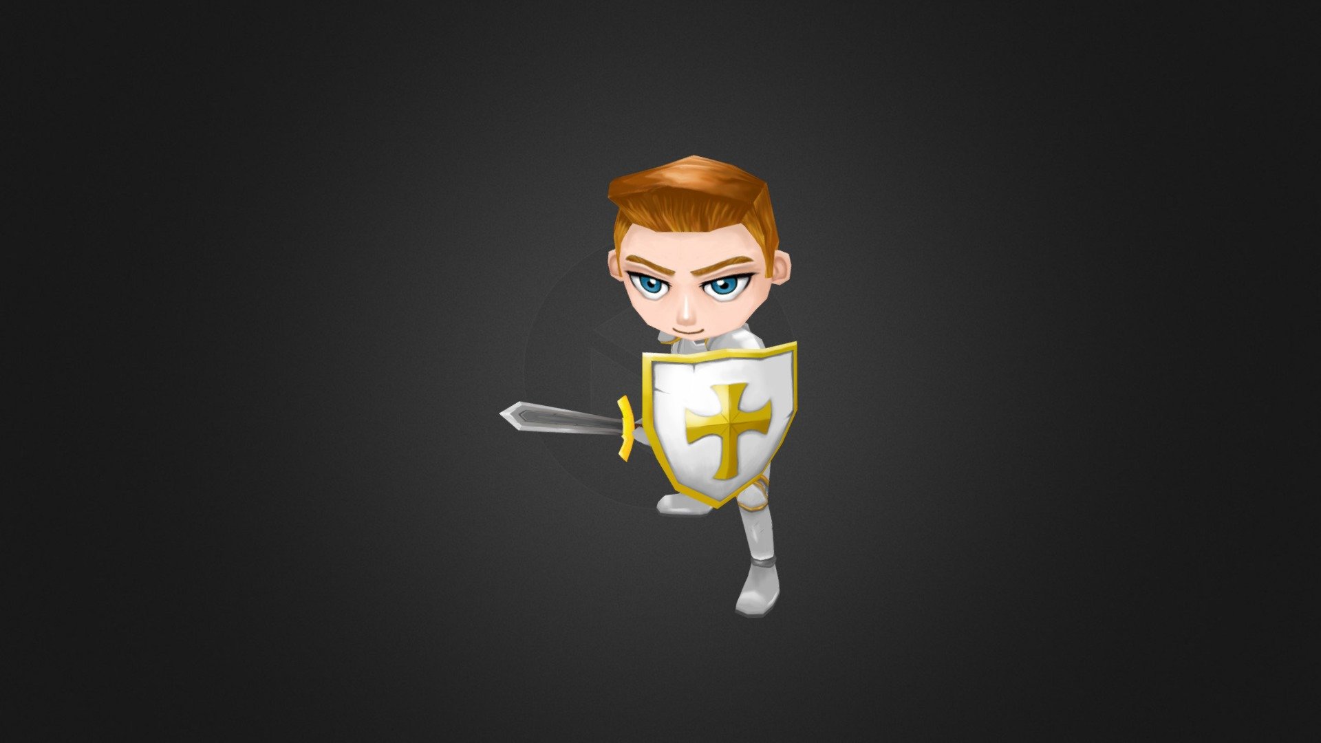 Prince With Weapon - 3D model by Jimcai [1f543c4] - Sketchfab