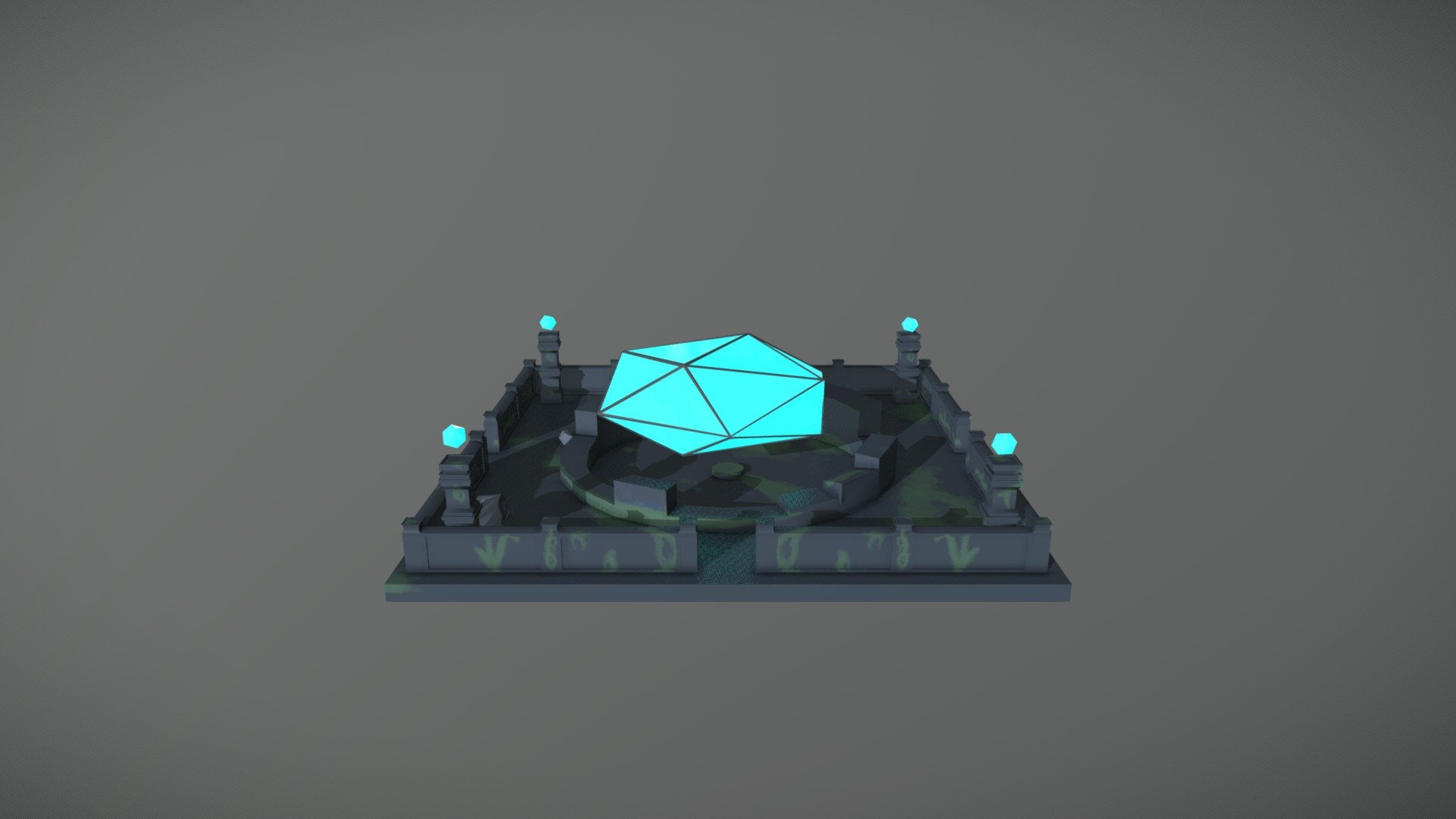 Nexus Crystal - 3D model by Jyraxian [1f55223] - Sketchfab
