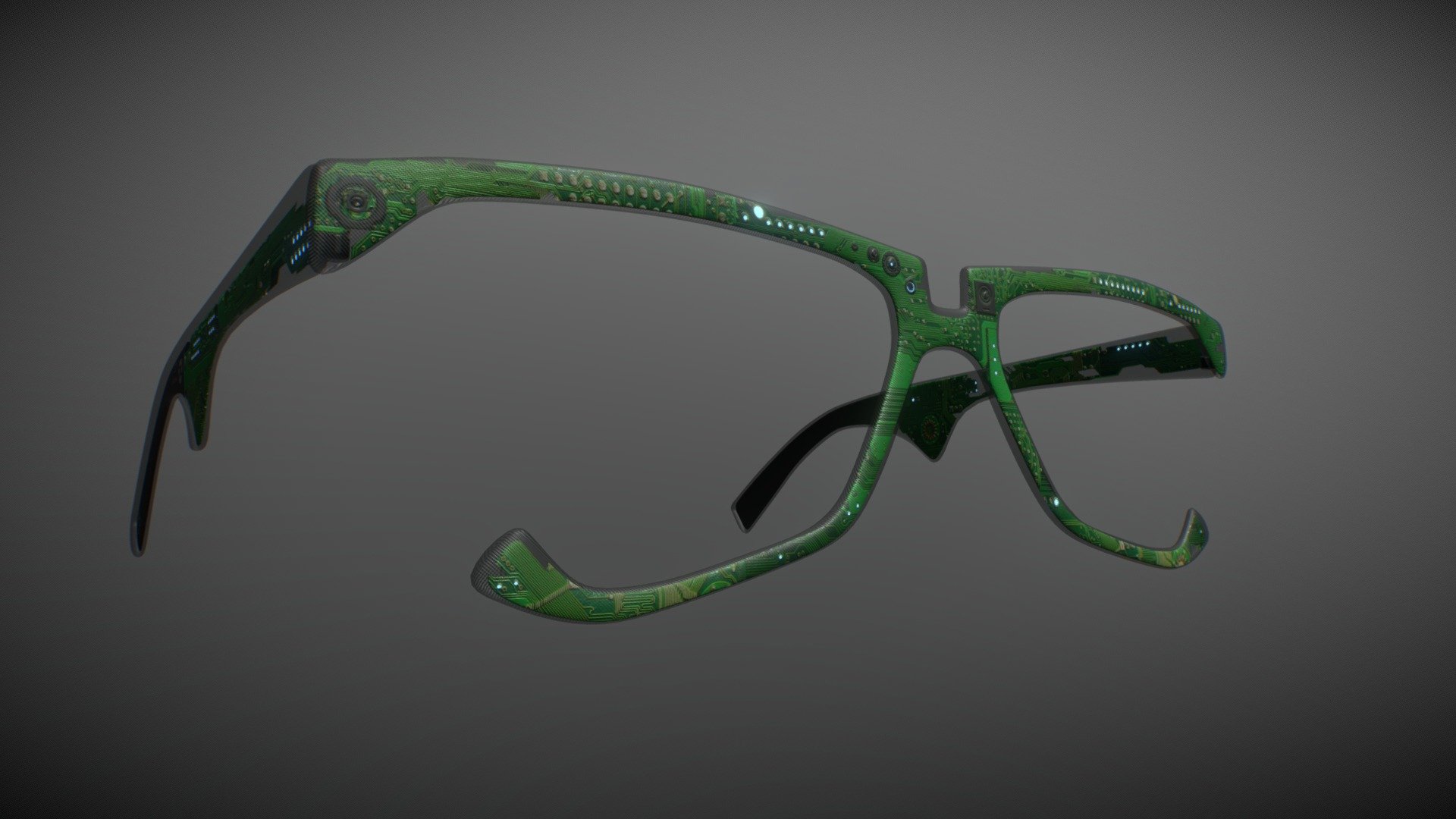 CyberGlasses | see-through model - 3D model by ORANG4 [1f554e8] - Sketchfab