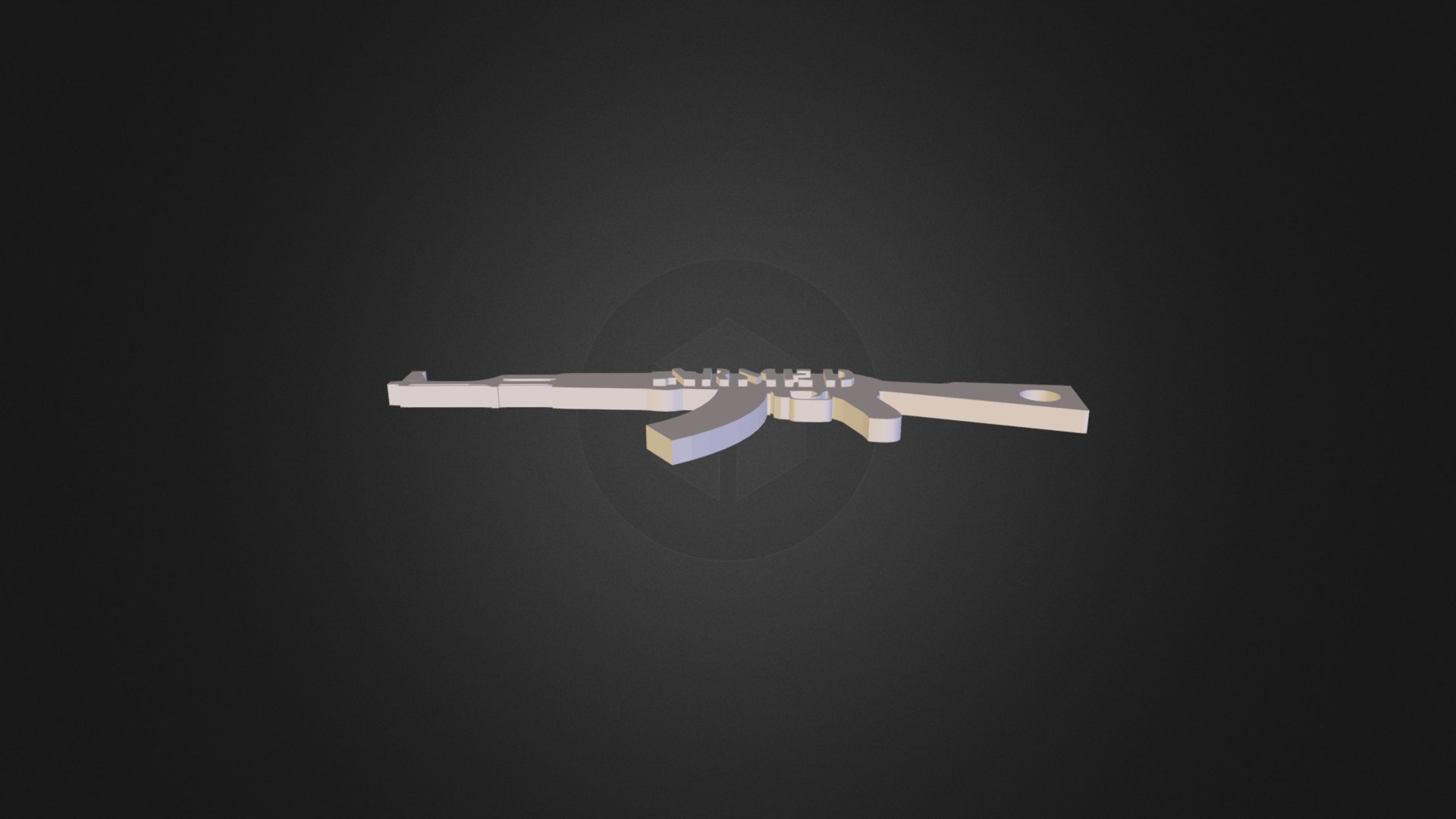 Armed Keychain - 3D model by 3dindustries [1f56dbc] - Sketchfab
