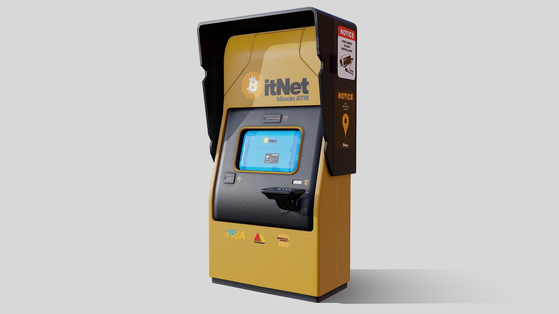 ATM Clean Version - 3D model by vertexmonster [1f57f7b] - Sketchfab