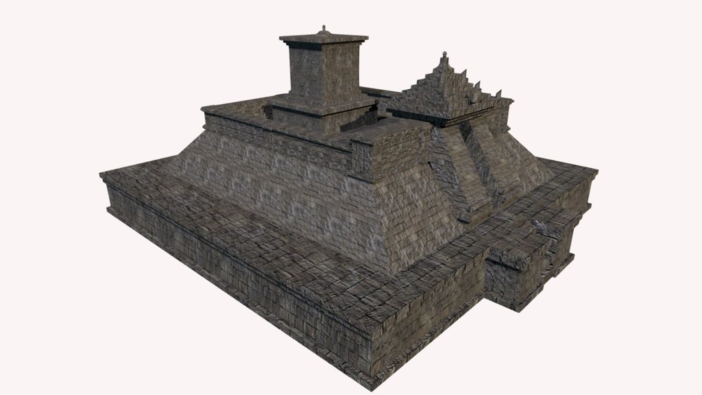 Candi Cetho (Modeling Perbaikan) - Download Free 3D model by dimas ...
