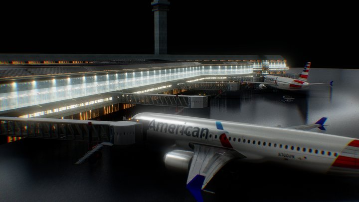 Airport 3D models - Sketchfab