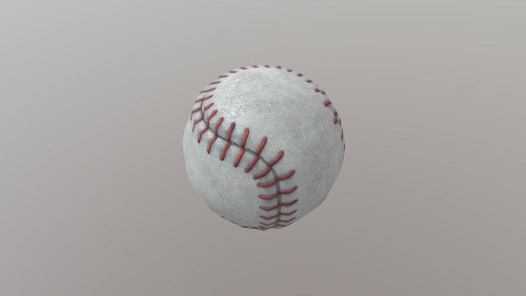 Baseball - 3D model by vegu (@iamvegu) [1f5b2b9] - Sketchfab