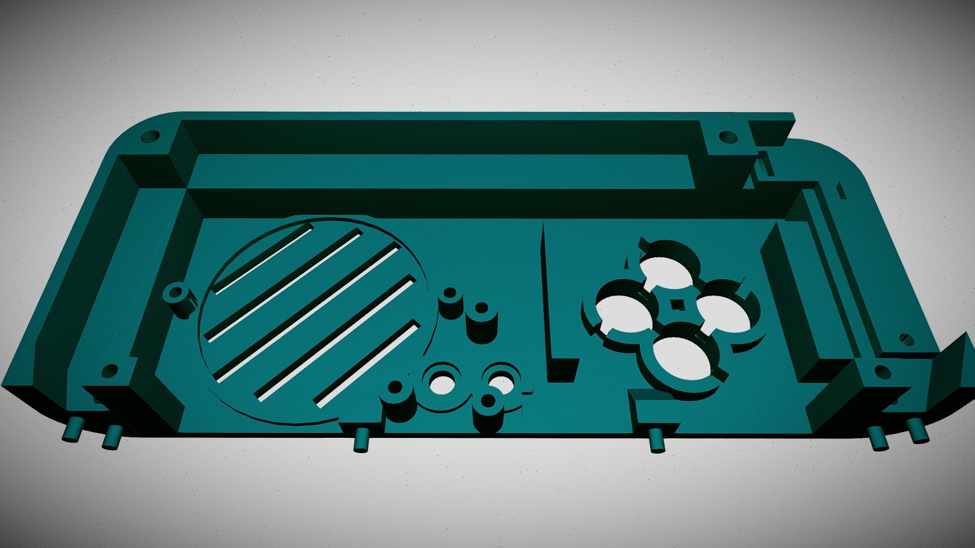 Game Console - Right Front Piece - Download Free 3D model by femoldark ...