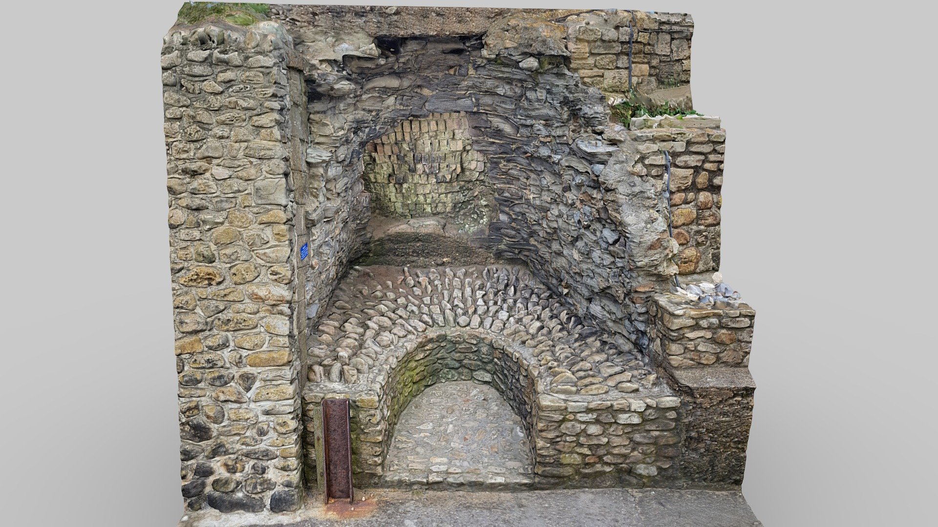 Charmouth Beach Limestone Kiln - Download Free 3D model by artfletch ...