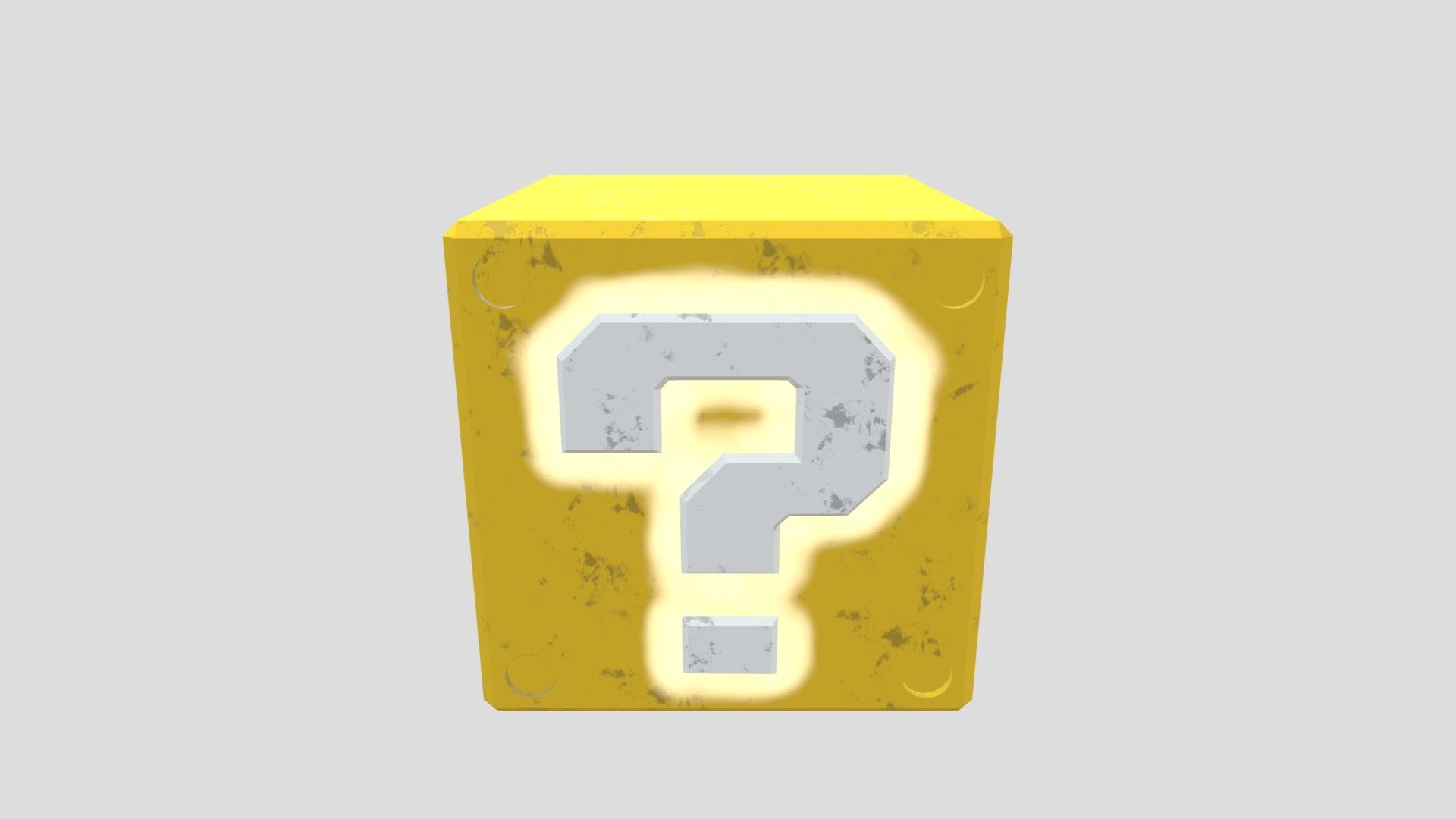 Mario Question Block - Download Free 3D model by RBZ_7 [1f5d1ee ...