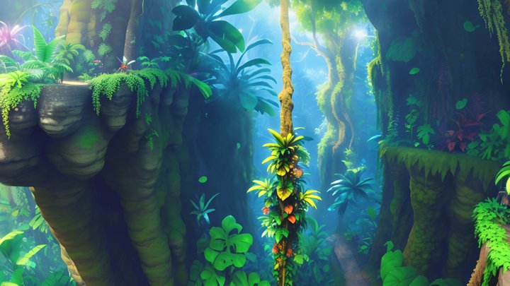 Rainforest 3D models - Sketchfab