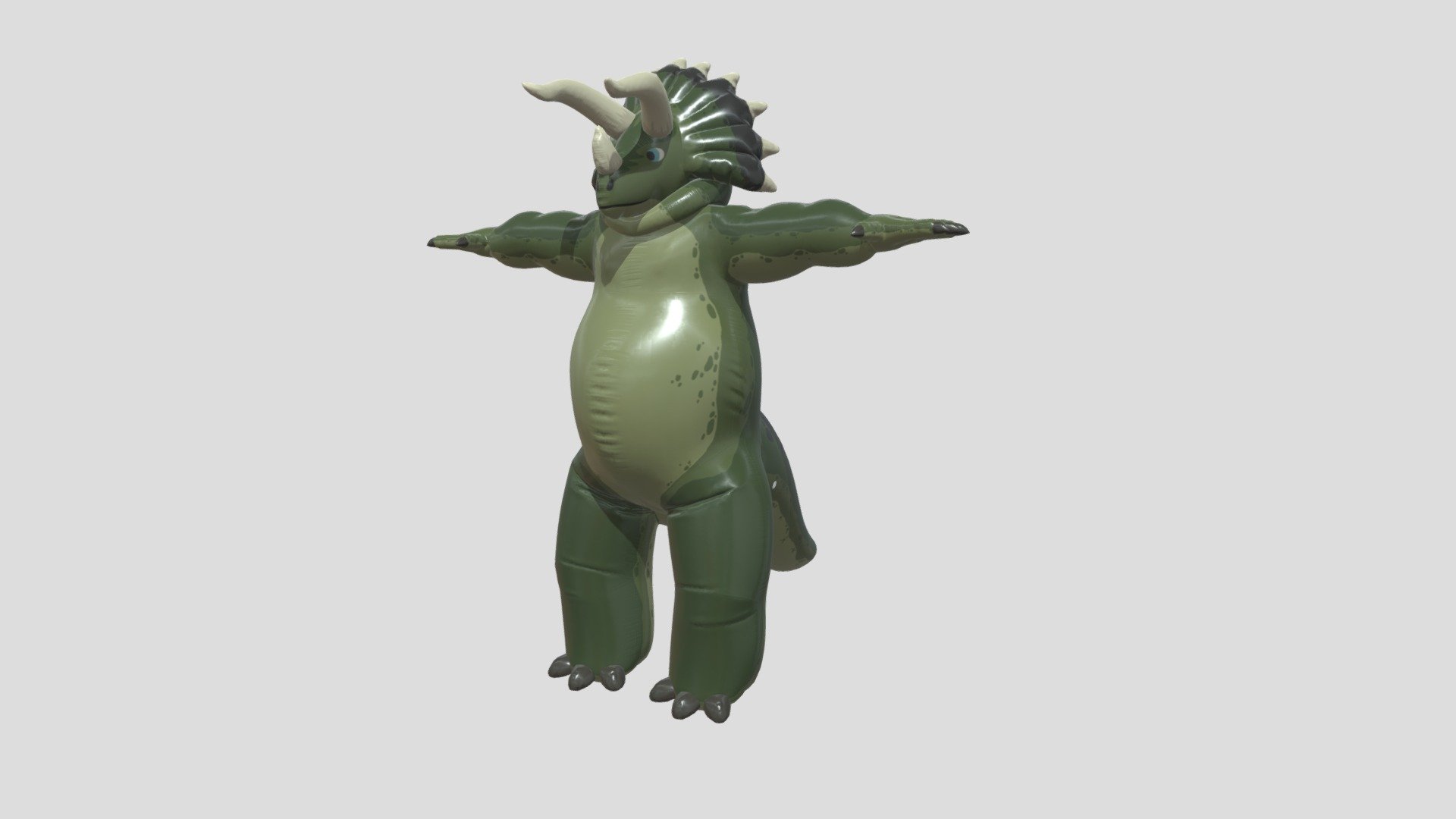 VRC Inflatable Triceratops - 3D model by AsG_Alligator [1f60720 ...