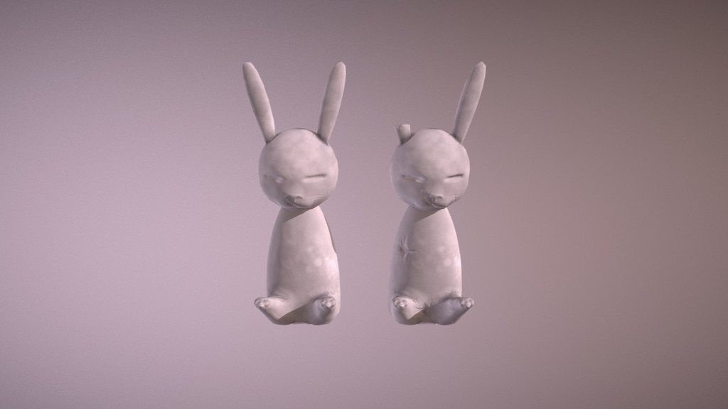 Bunny statue - 3D model by InterDan [1f60afc] - Sketchfab