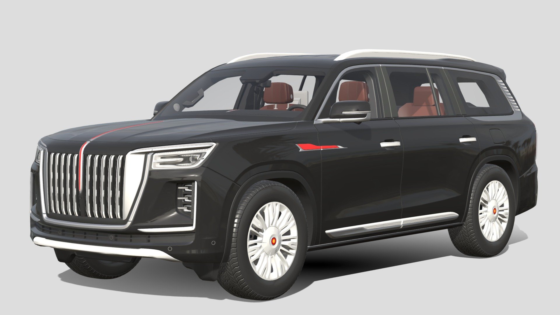 2022 Hongqi LS7 Guoyao - Download Free 3D model by OUTPISTON [1f613c3] - Sketchfab