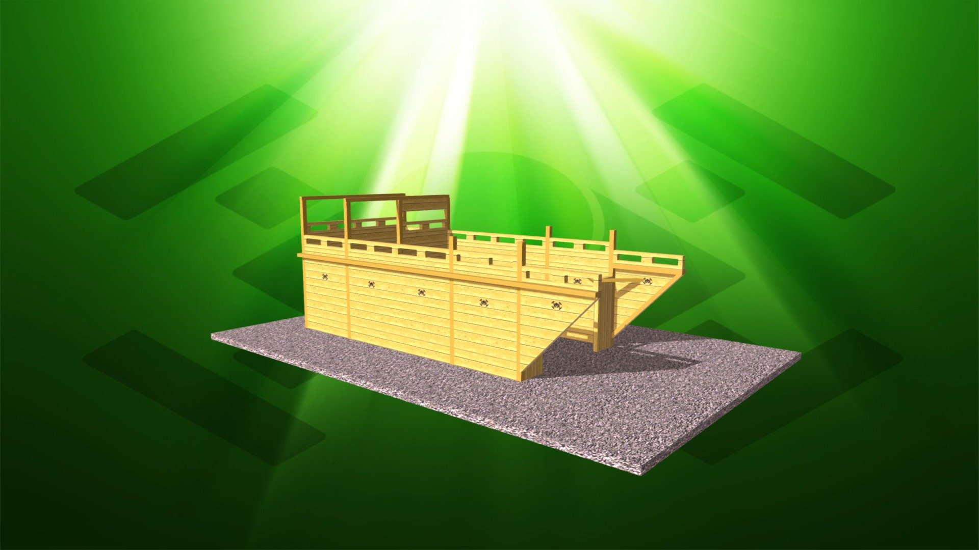 D-Day Barges - 3D model by CSCONCEPT [1f62418] - Sketchfab