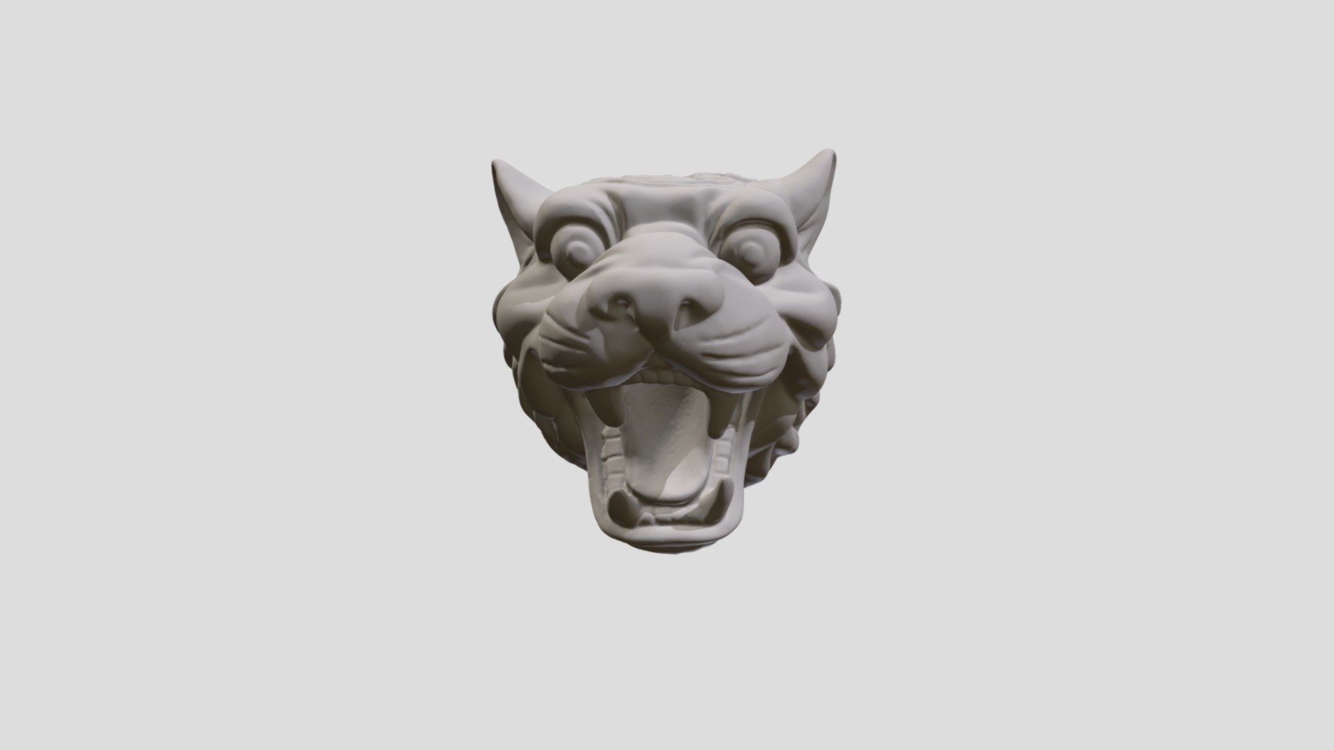 Tiger Key Holder - 3D model by 7m0ein7 [1f6253d] - Sketchfab