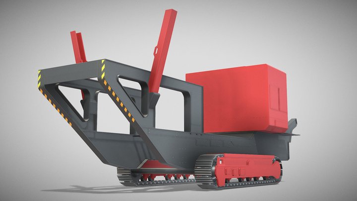 Mobile-impact-crusher 3D models - Sketchfab