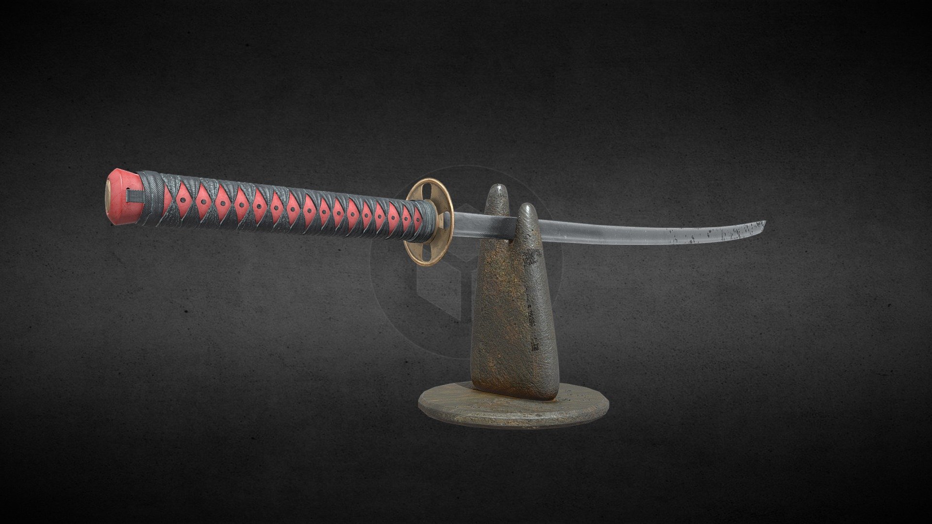 Samurai Katana Sword - Download Free 3D model by TopboyXO [1f63ebb ...