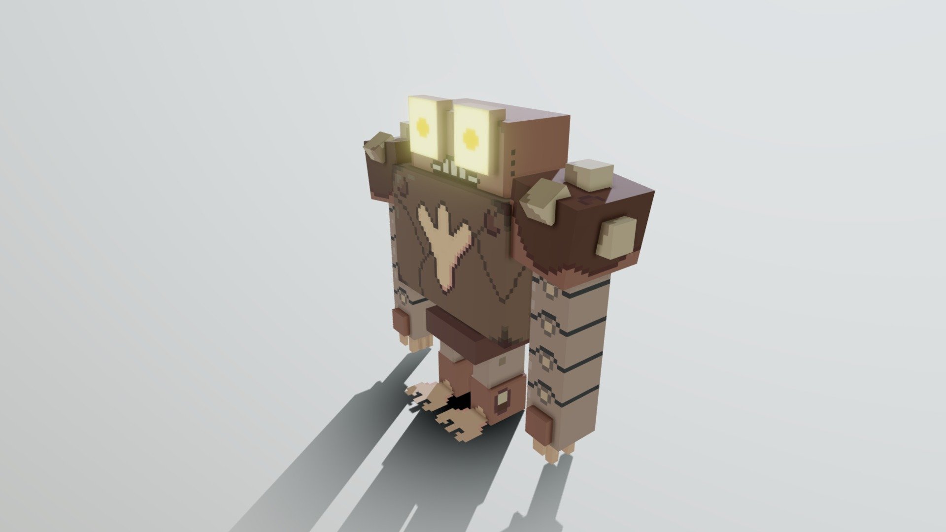Frobo (from Amphibia) - 3D model by LonelyMusicDisc [1f64adb] - Sketchfab