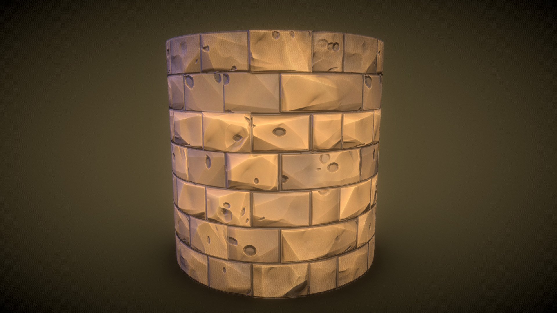 Stylized Brick - 3D model by INFINITO WORK ENT (@infinitowork) [1f65bf7 ...