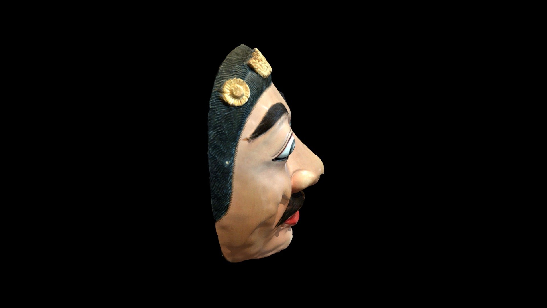 Topeng Patih Manis - Download Free 3D model by nusaheritage.id ...
