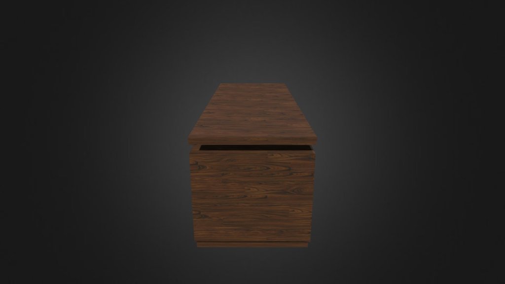 Computer Table - Download Free 3D model by Golden (@kobaladze929 ...