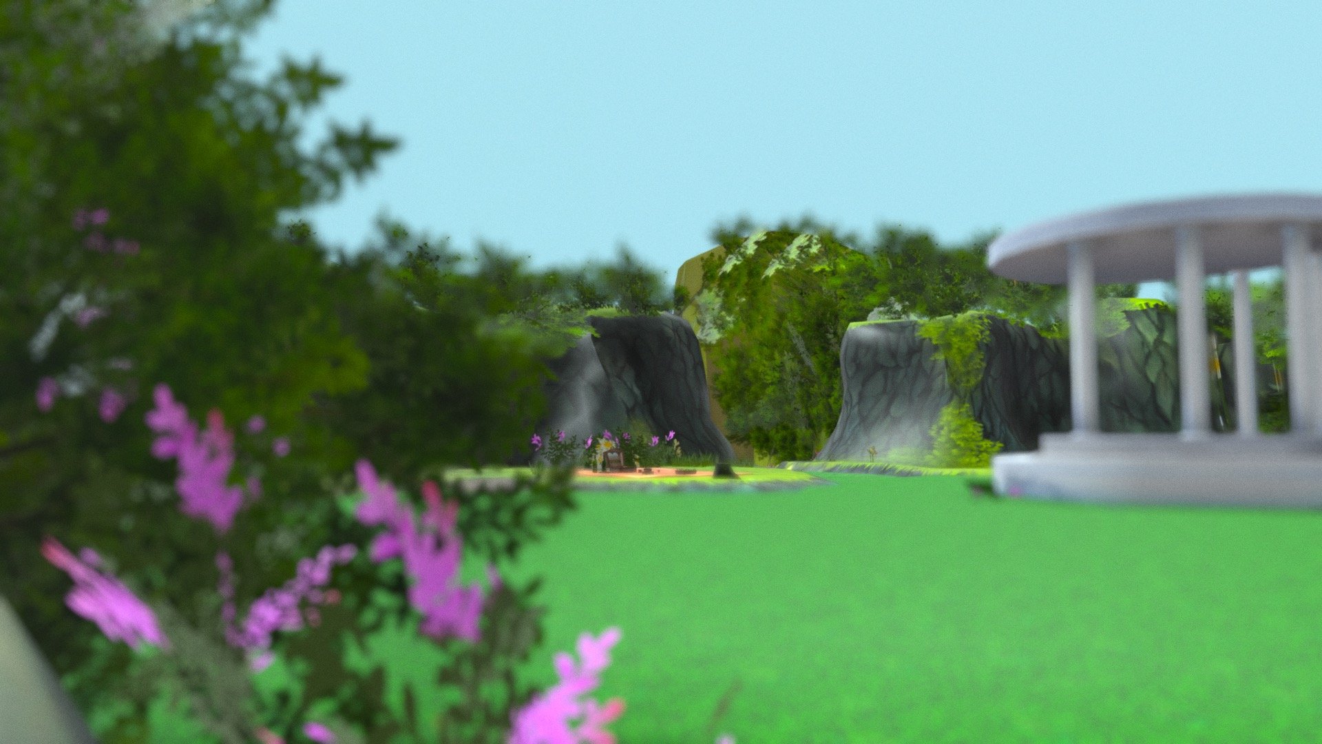 Picnic in the garden - Download Free 3D model by Katydid (@Katydid ...