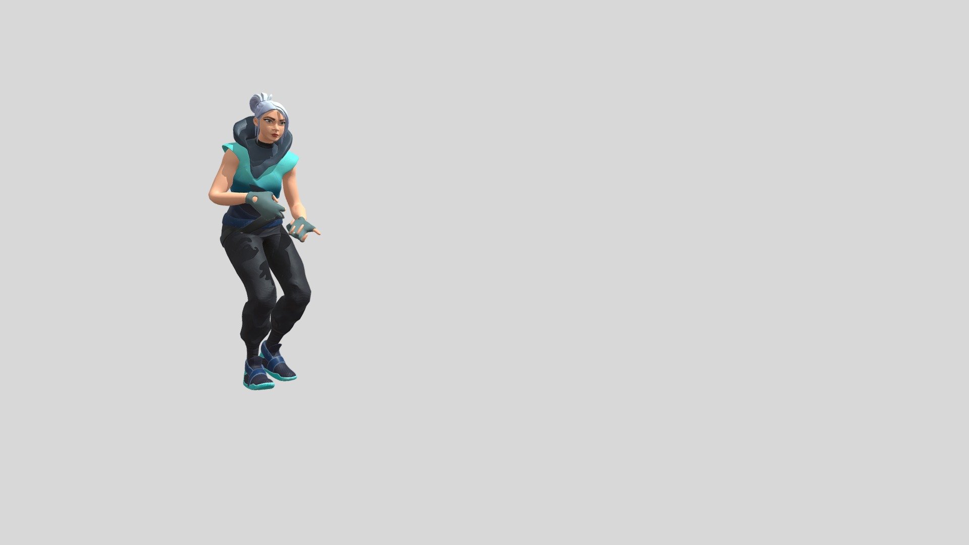 Jett Rifle Crouch Walk to Kneel - 3D model by cmillikan [1f692f2 ...