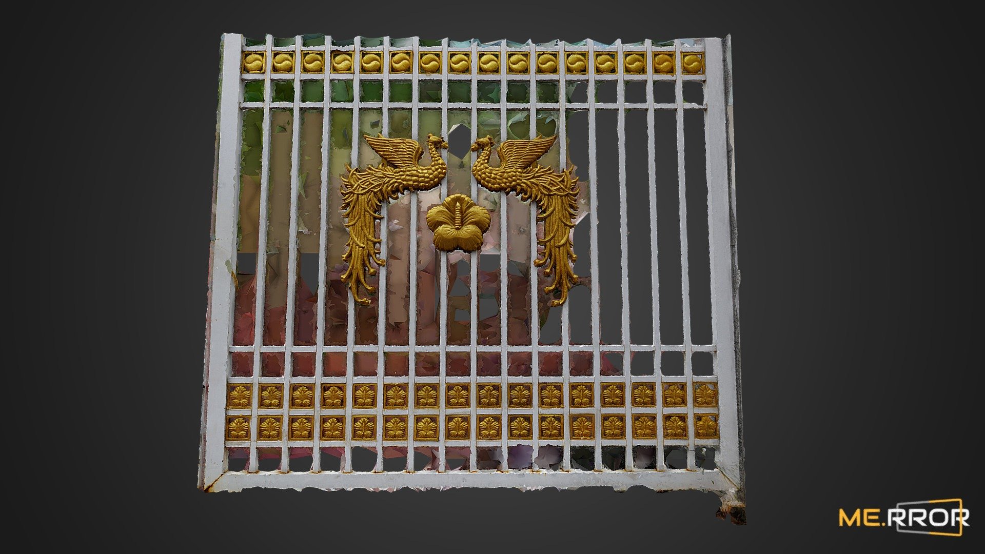 The Korean presidential residence Gate - Buy Royalty Free 3D model by ...
