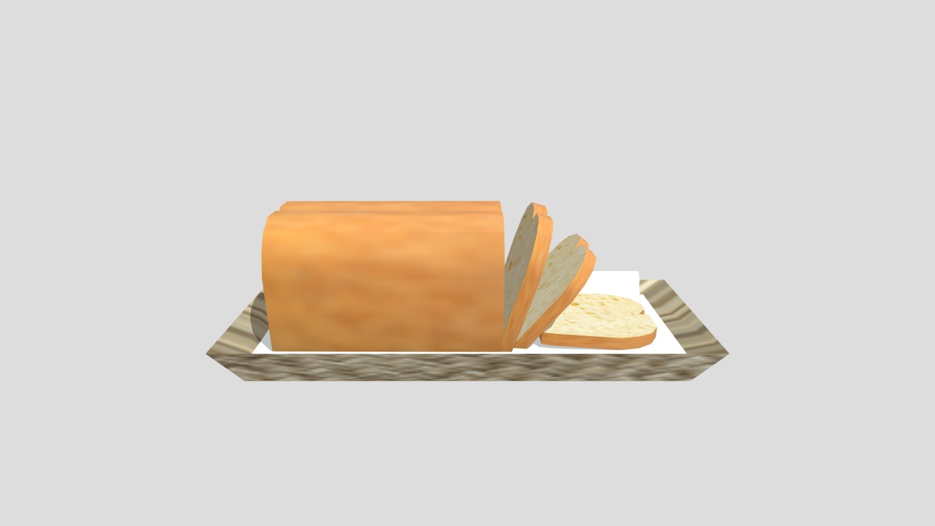 Bread - 3D model by Hannah (@hmon415) [1f69f5e] - Sketchfab