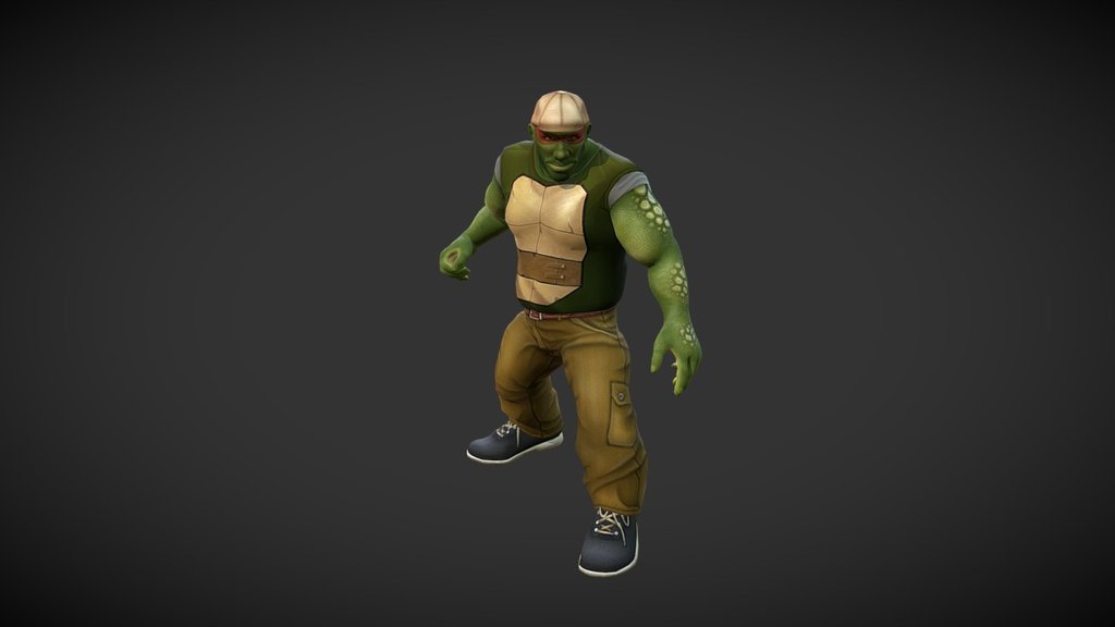 Middle-Age Mutant Ninja Brute - 3D model by Jaewoo (@siejang85 ...