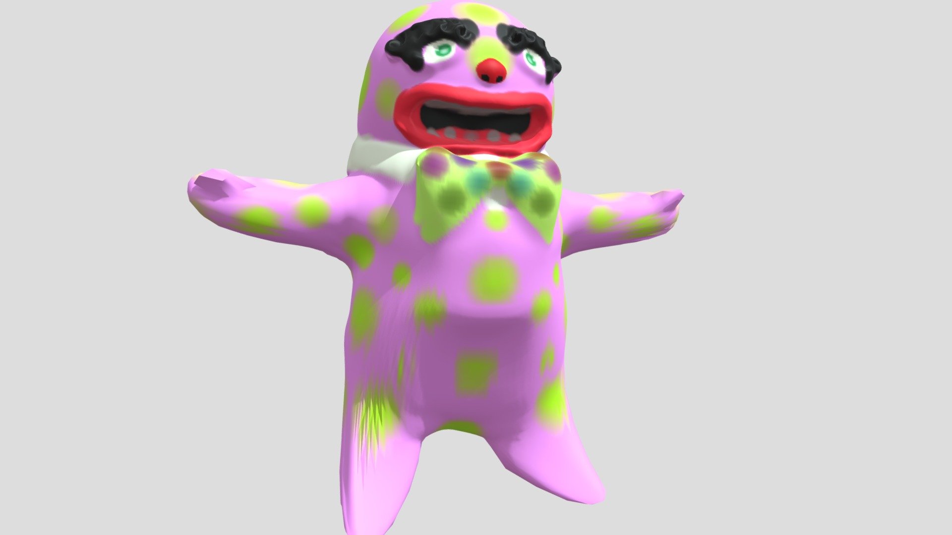 My Mr Blobby Sculpt Not AI - 3D model by Doms Animation Studios ...