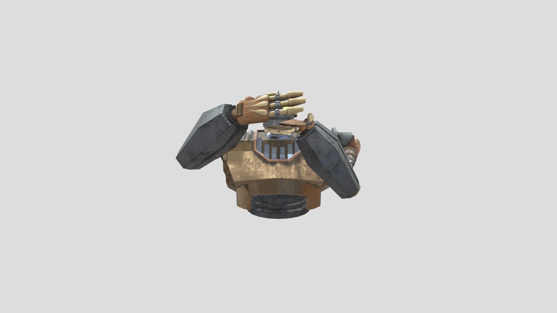KNB 127 Iron gaint - 3D model by mshan [1f6b9af] - Sketchfab