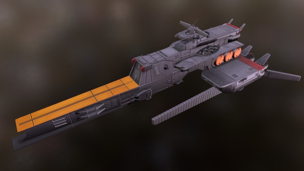 Clop Battleship - 3D model by MianartXII [1f6c56d] - Sketchfab