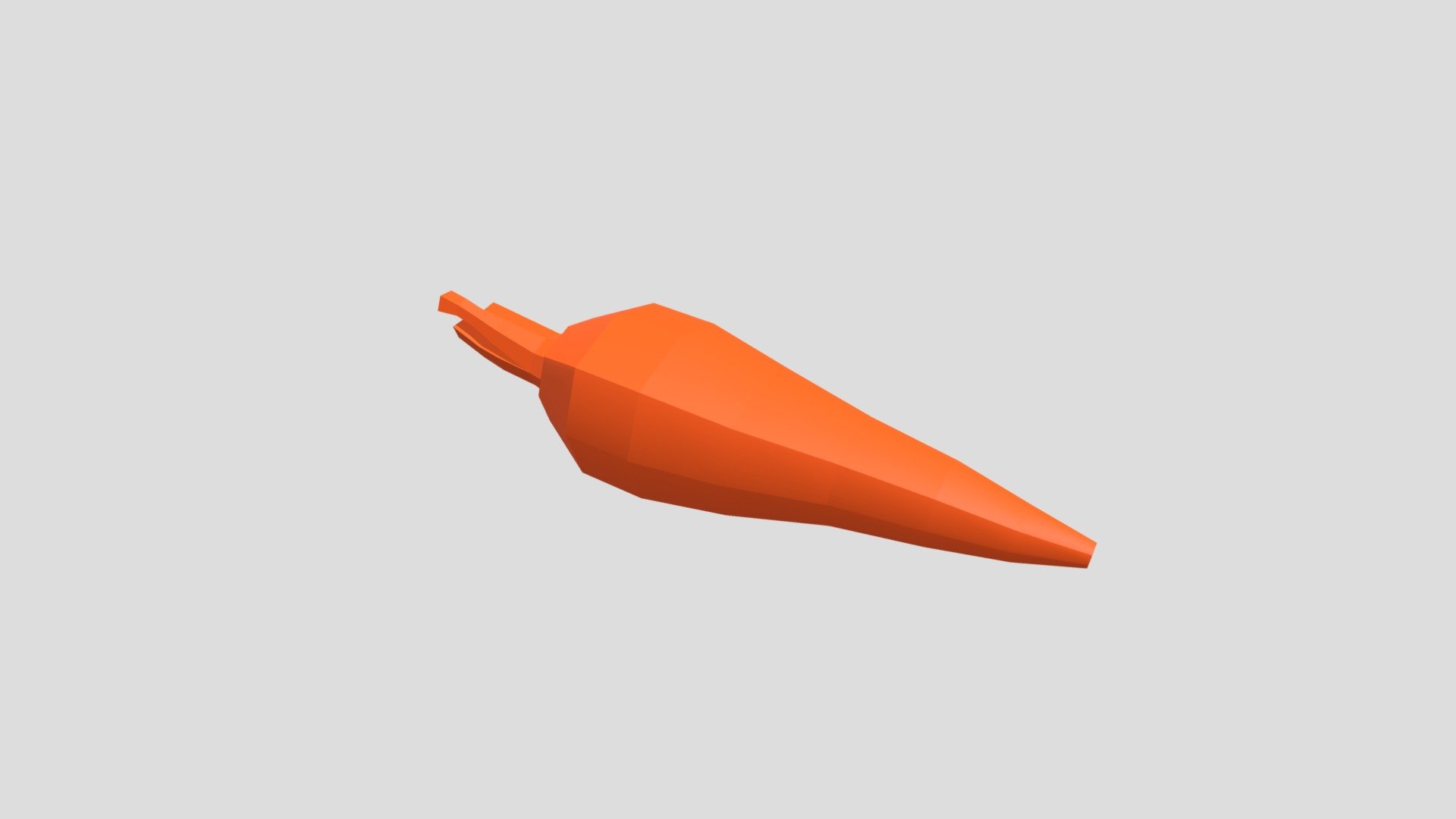 Low-Poly Carrot - Download Free 3D model by Tyrone Bullock Jr ...