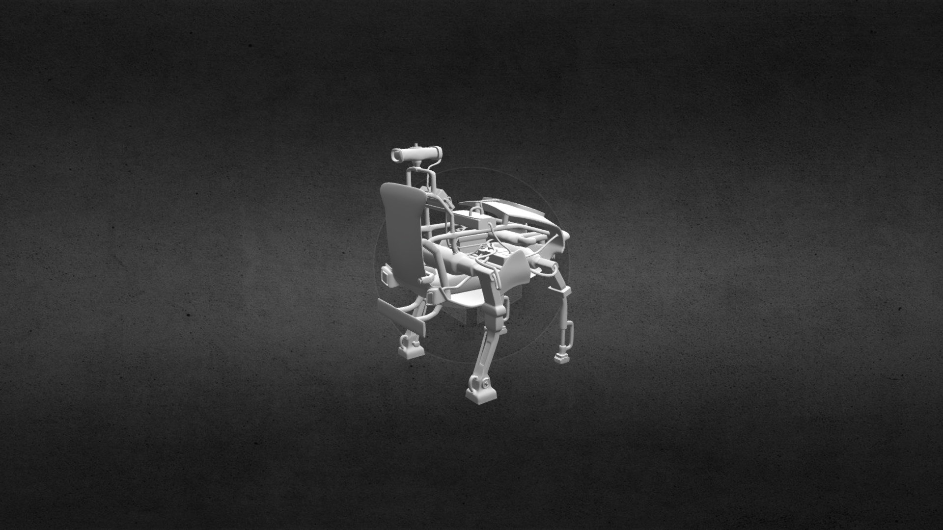 Prototype robot dog Finished - Download Free 3D model by ericdejong ...