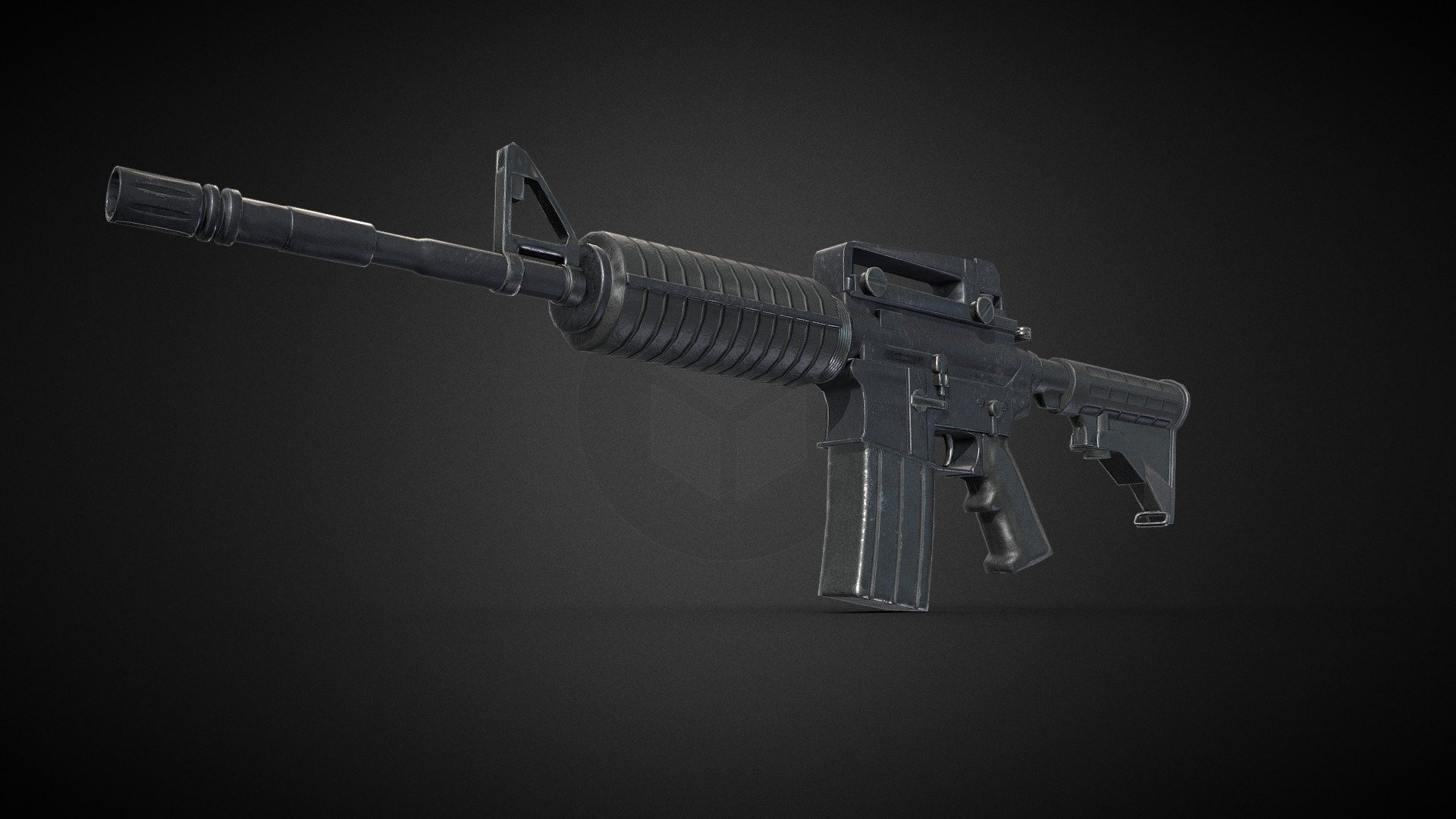 M4 (Free) - Download Free 3D model by Skabl (@skabl_yt) [1f70ed4 ...