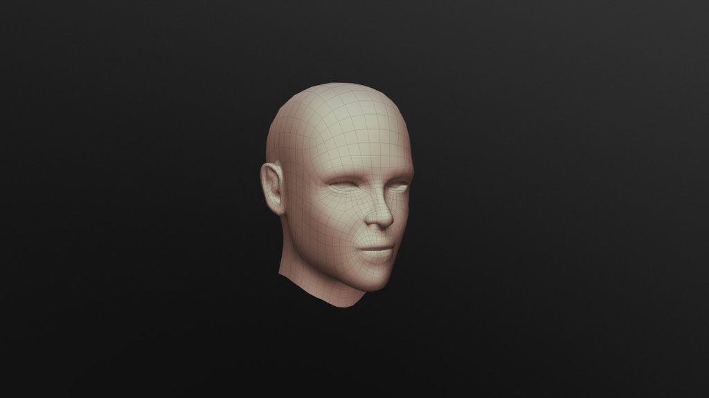PIMP Head Topology - 3D model by Phil Poirier (@philpoirier) [1f7184d ...