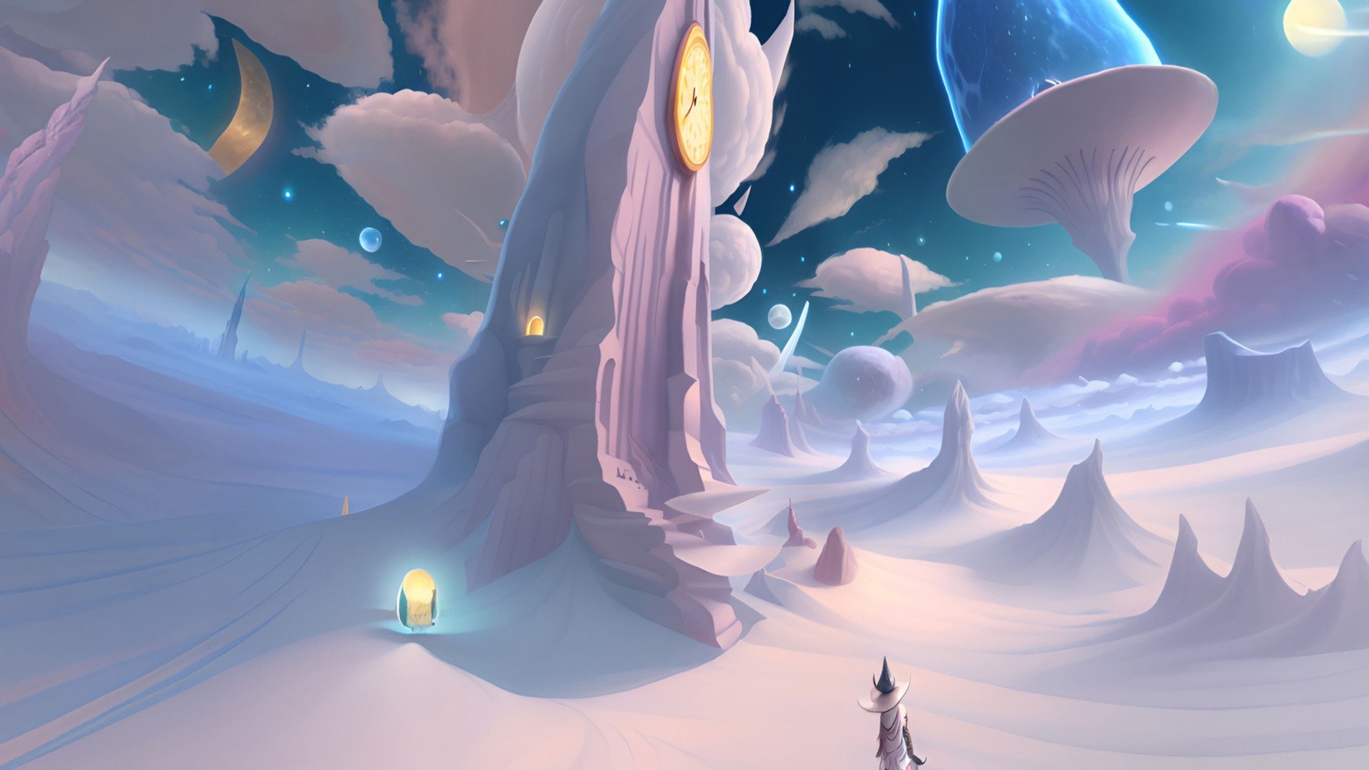 Surreal Alien Dali Landscape - 3D model by ArtIsInFormation [1f724b1 ...