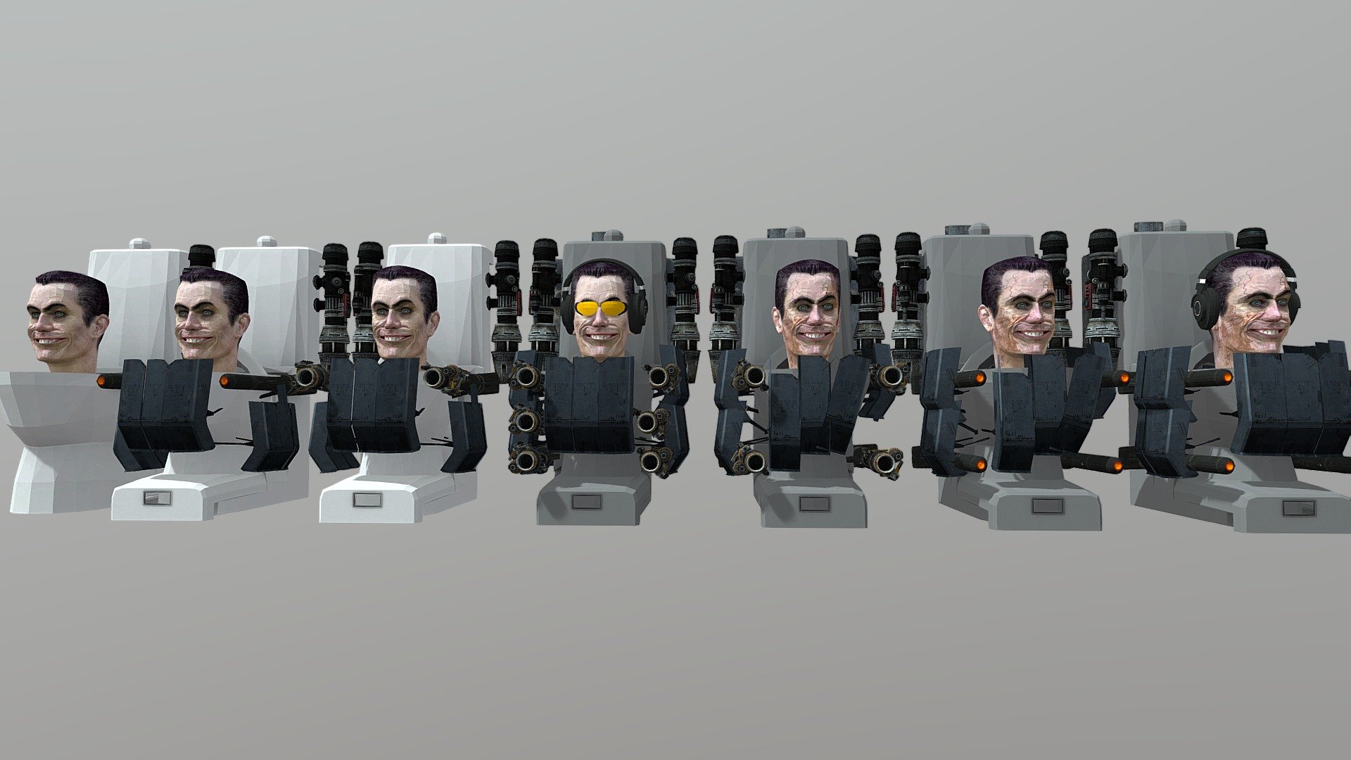 G-Toilet All Variant - Download Free 3D model by Pumpkin (@savounited ...