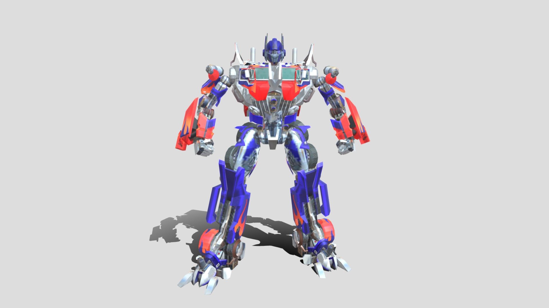 Optimus Prime 2007 Model - Download Free 3D model by Pipogame ...