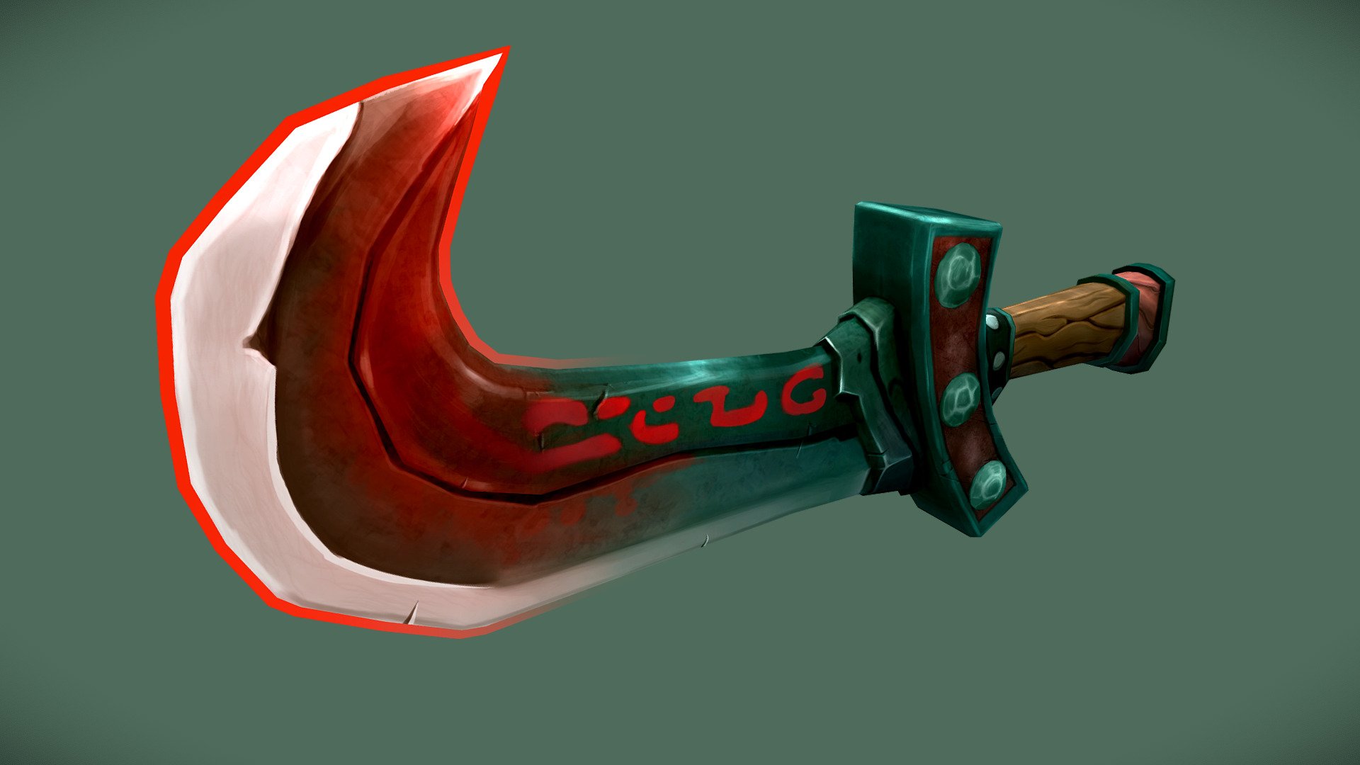 Zealot Blade - 3D model by pandan [1f74e60] - Sketchfab