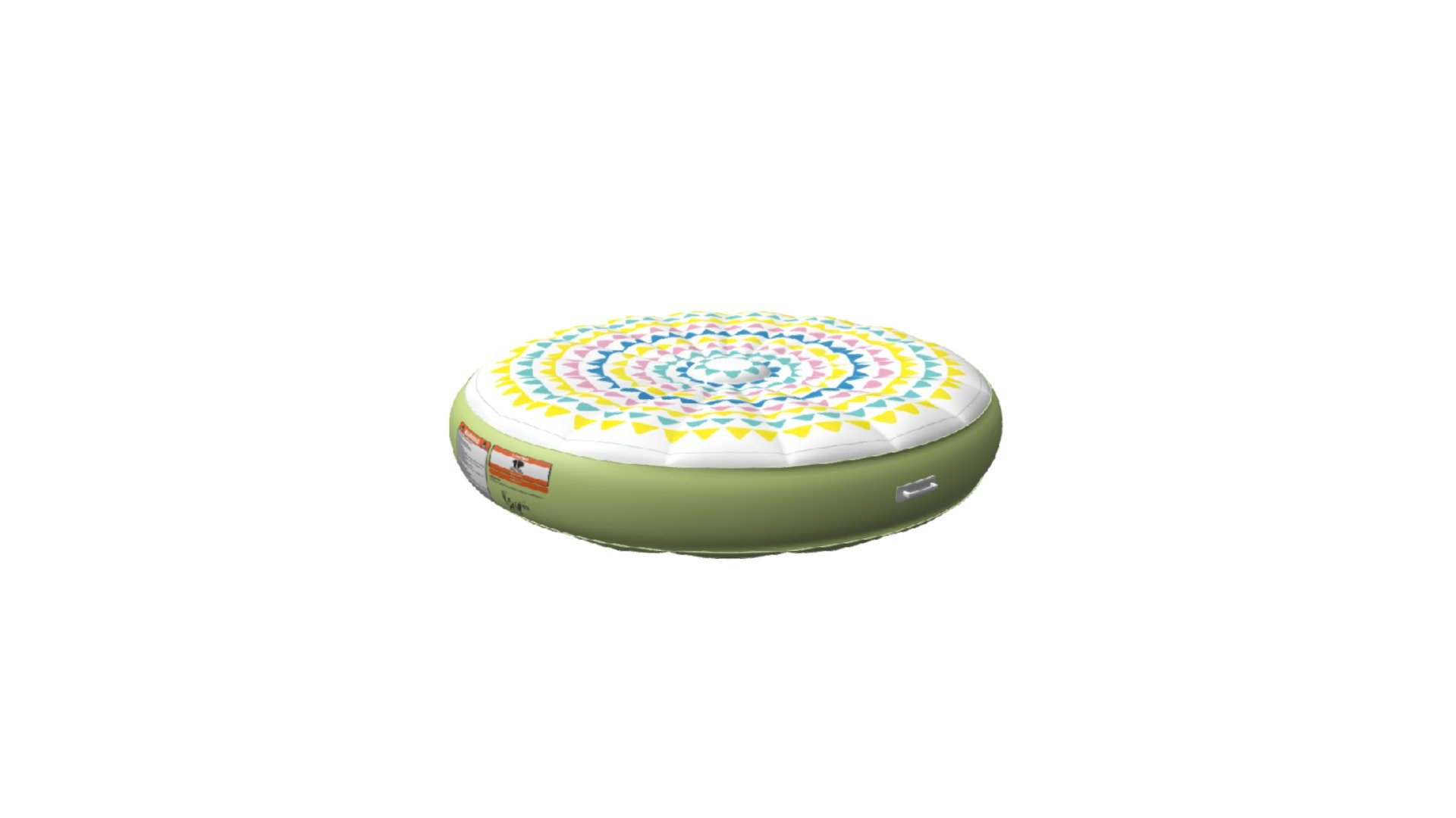 Medallion Pool Float #3 (21329) - 3D model by notacat (@iamnotacat ...