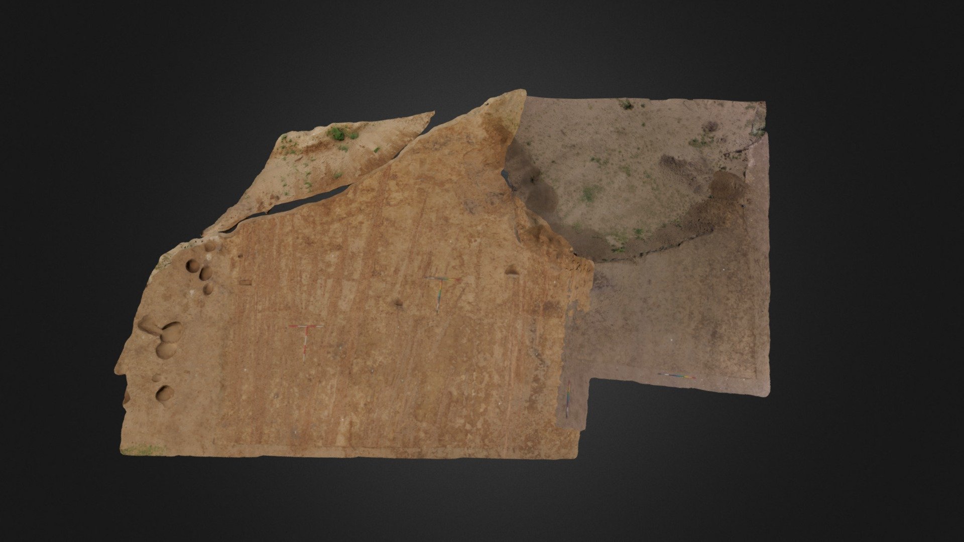 Cooks Quarry Wheel ruts - 3D model by Professor Dominic Powlesland (@d ...