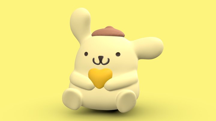Pompompurin 3D models - Sketchfab