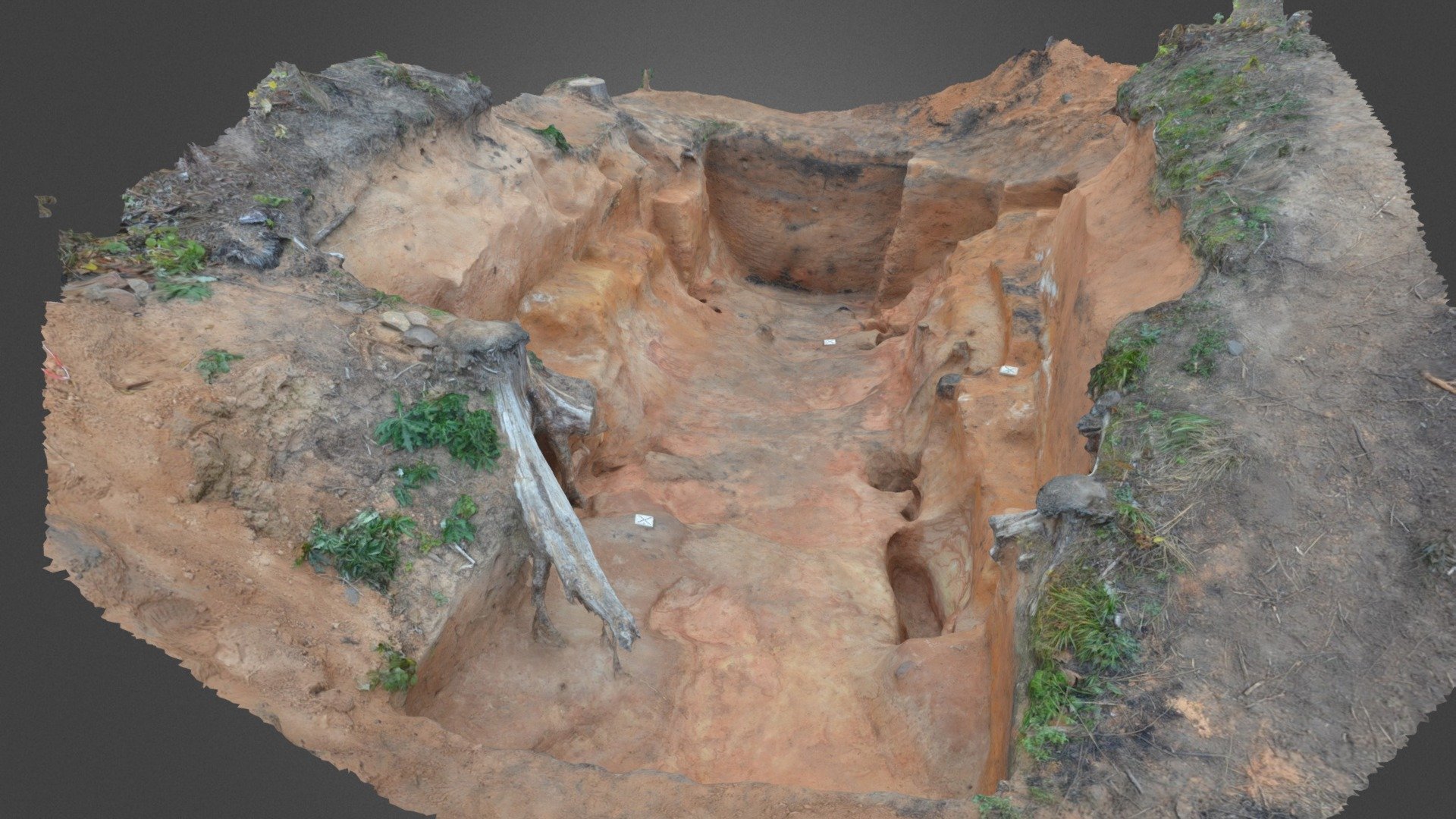 Rosma linnamägi, väravakäigu põhi - Download Free 3D model by Ragnar ...