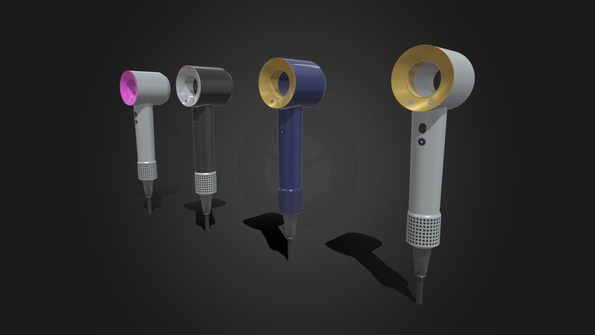 Dyson Supersonic™ Professional - Download Free 3D model by ...