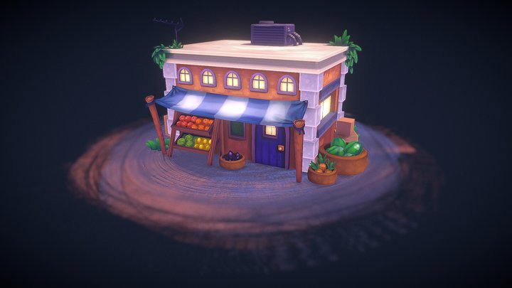 Painterly 3D models - Sketchfab