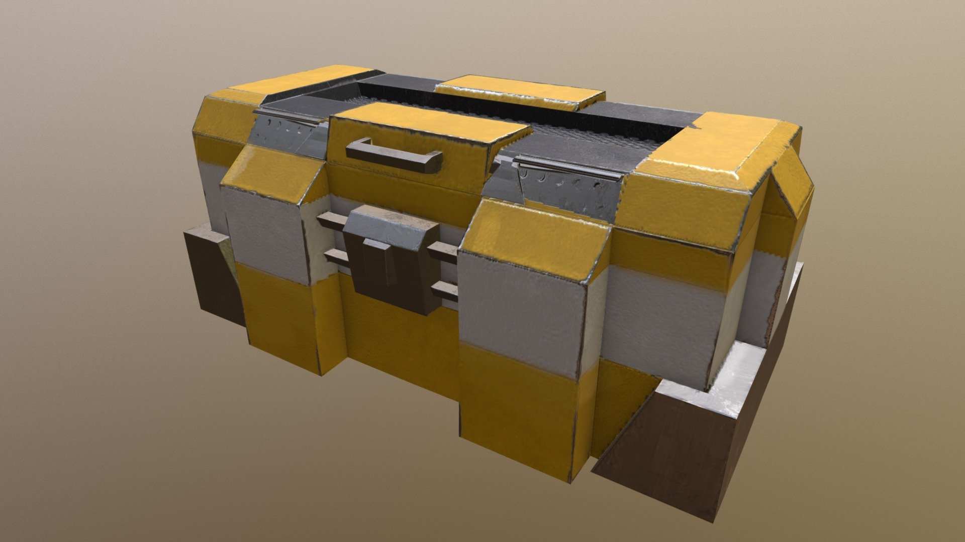 Sci Fi Crate - 3D model by qakers [1f7911c] - Sketchfab