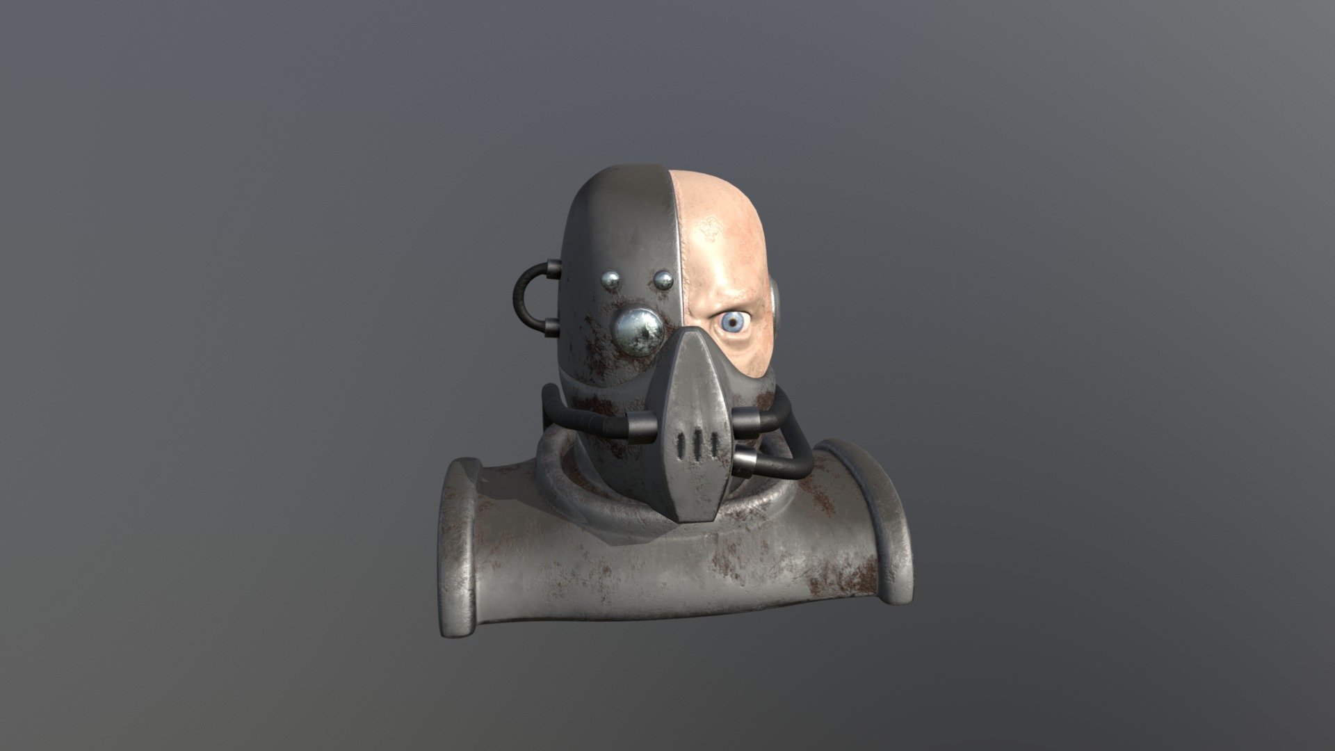 Cyborg - 3D model by iosefminkov [1f79f73] - Sketchfab