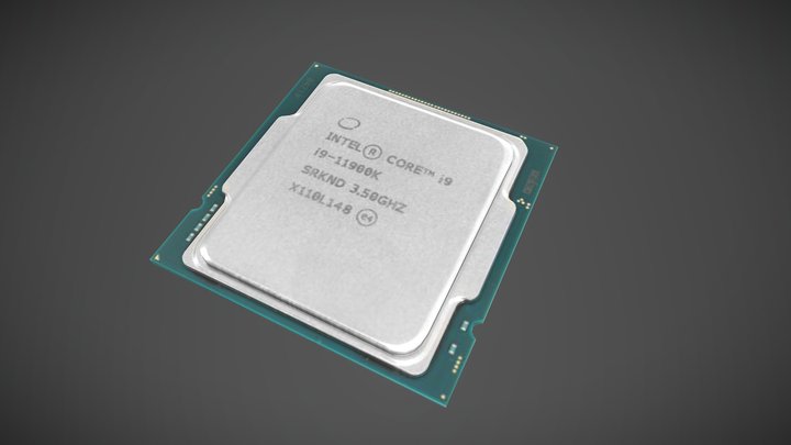 Processor 3D models - Sketchfab