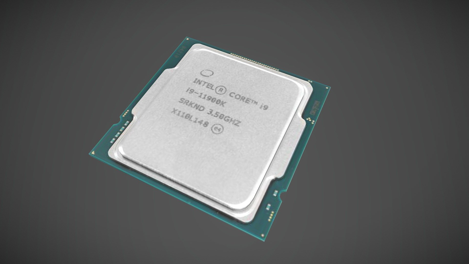 Intel Core i9-11900K - Download Free 3D model by Alex (@alex.ars.460 ...