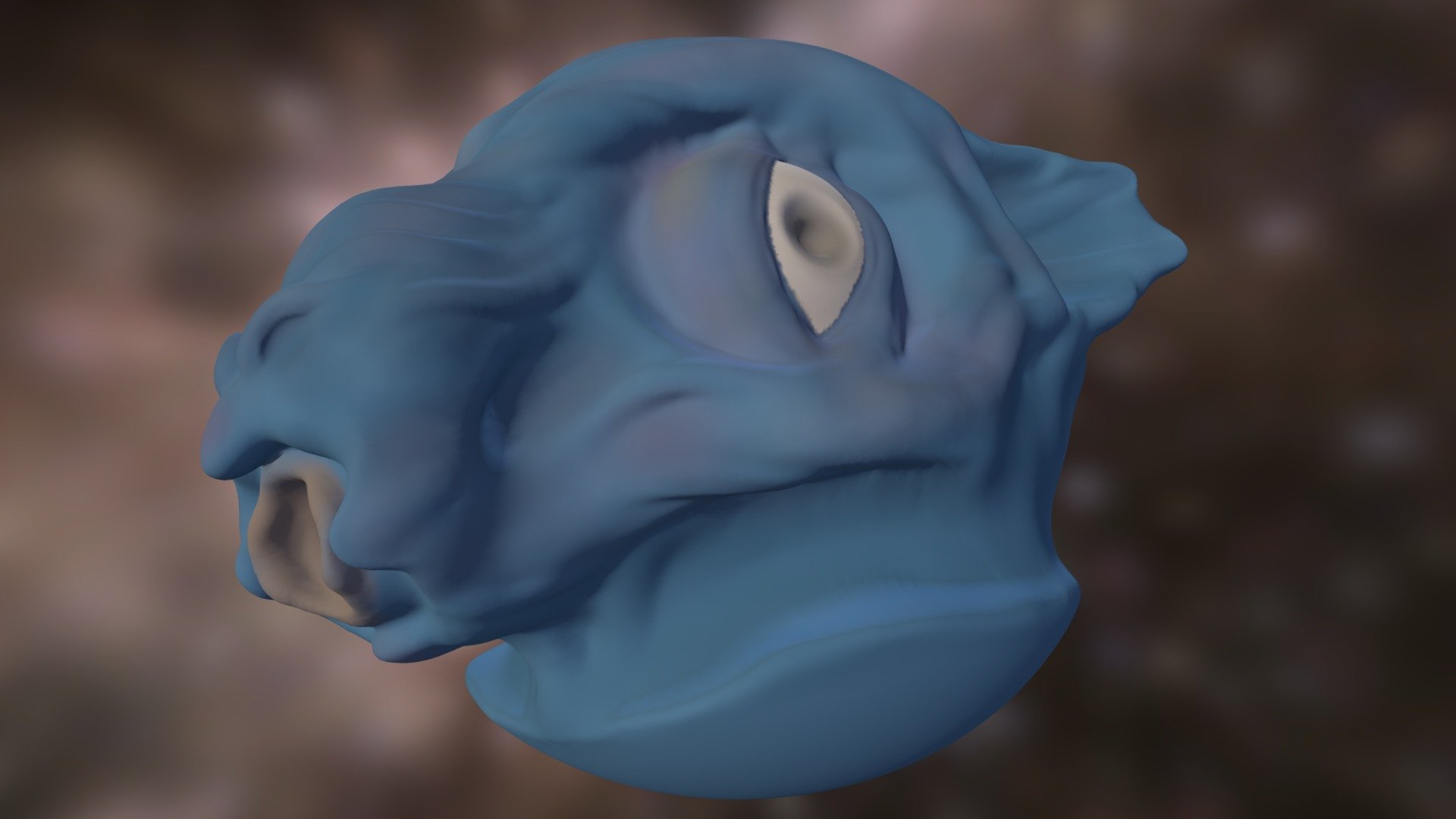 Alien Head - 3D model by tokoya [1f7fb2c] - Sketchfab